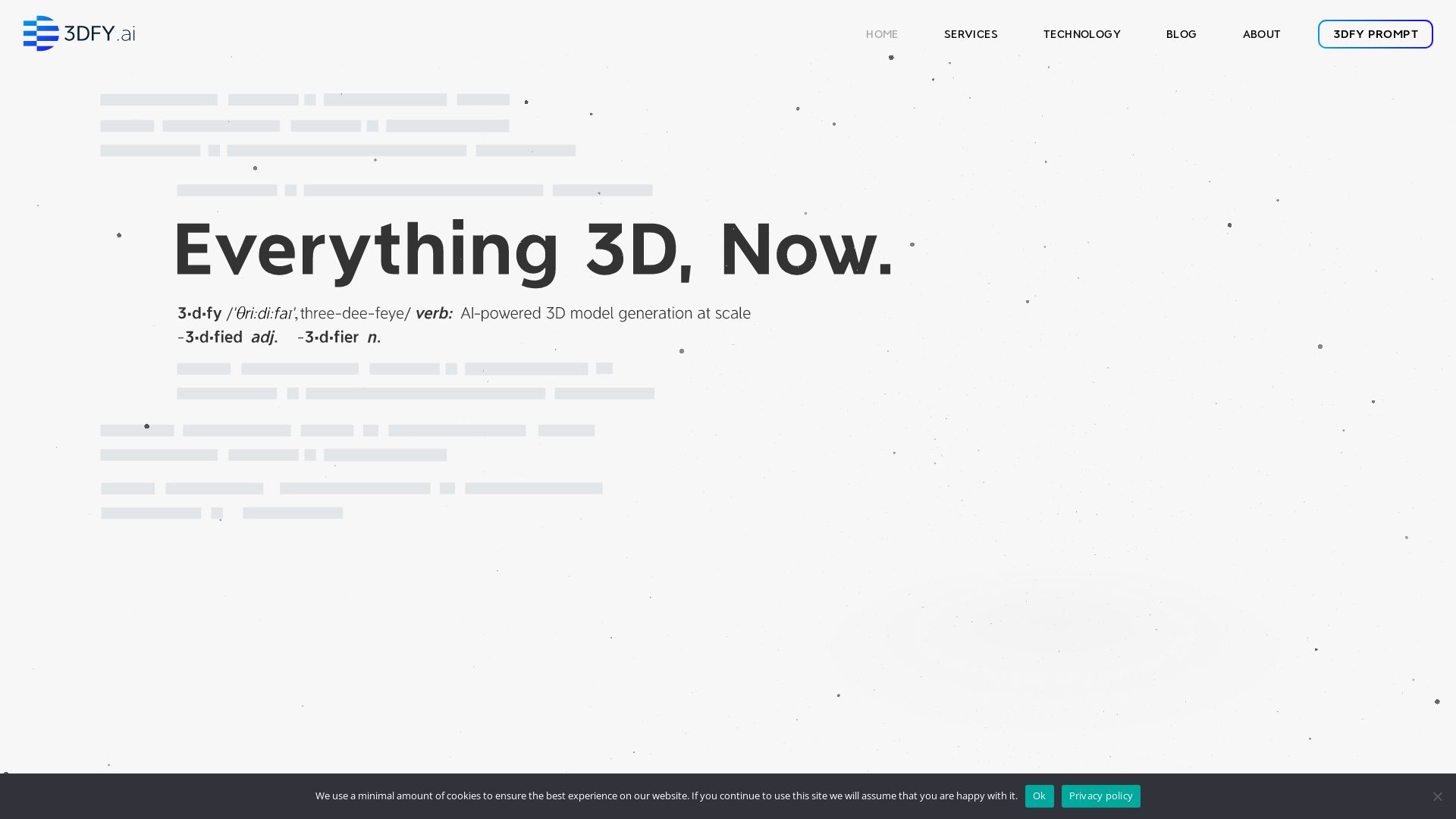 3DFY.ai | Create 3D Models with Ease | Futureen