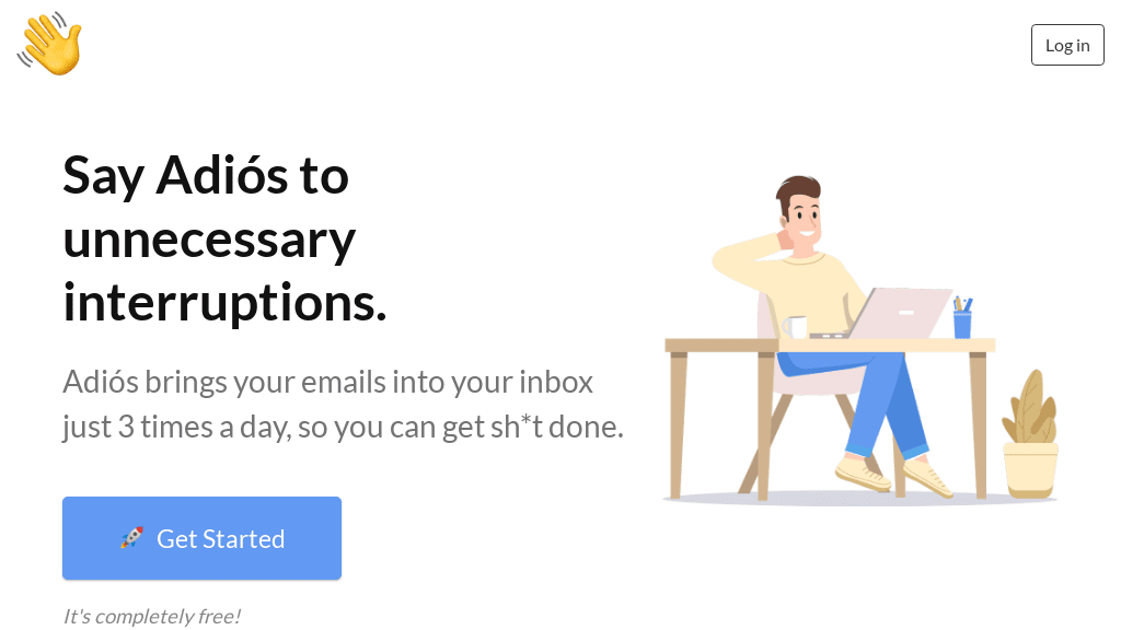 Adios.ai | Get things done with fewer emails | Futureen
