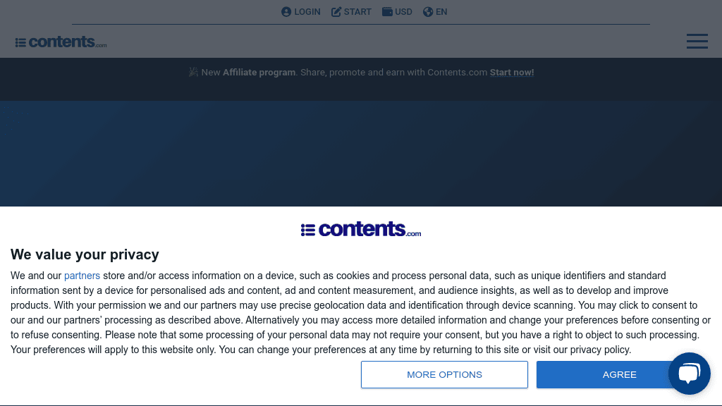 Contents.com | AI Content Creation Made Simple | Futureen