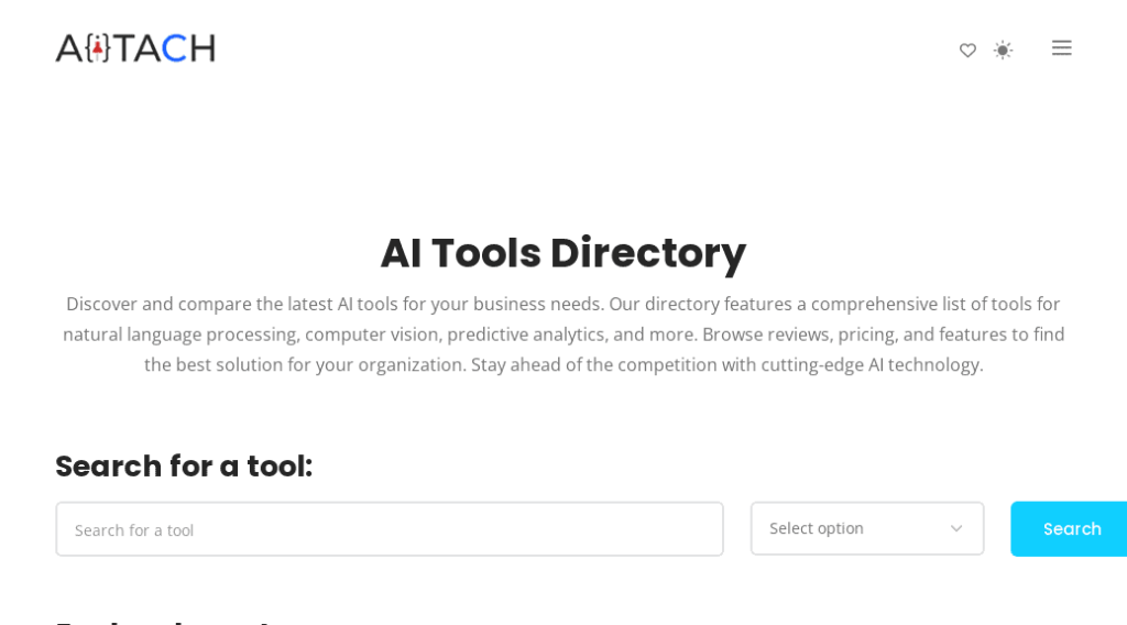 AI Helper Tools 🛠️ Discover and compare the latest AI tools | Futureen