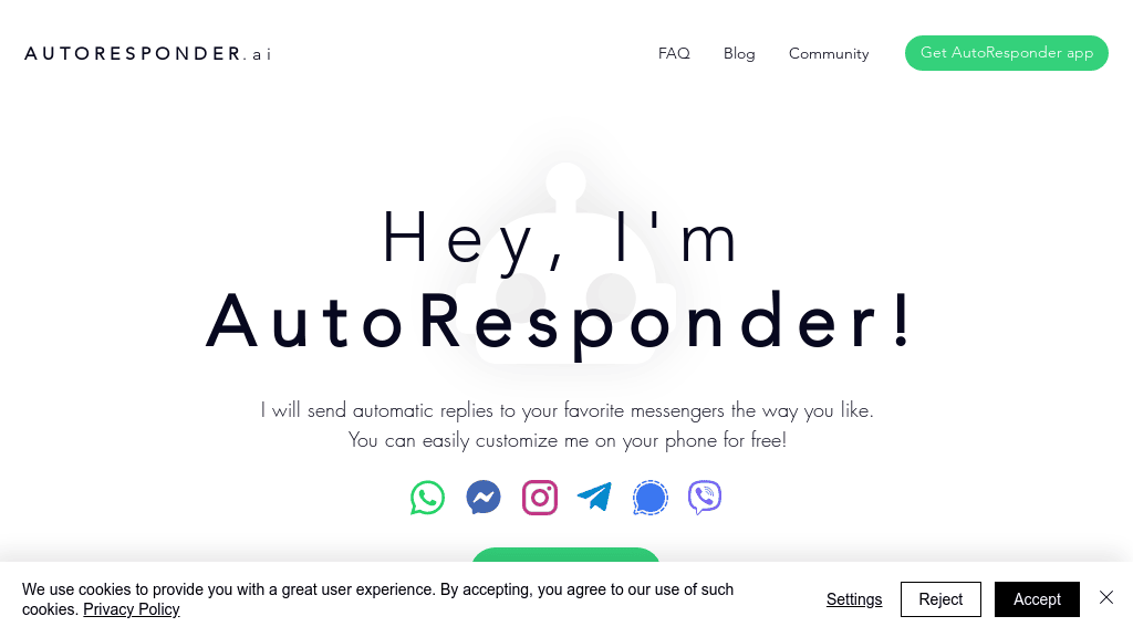 AutoResponder.ai | Auto Reply Bot for WhatsApp & Messenger | Futureen