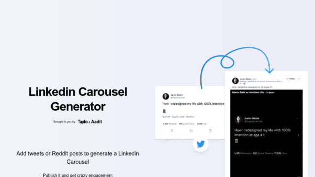 Carousel Generator ????: Boost LinkedIn Traffic with Stunning Posts ...