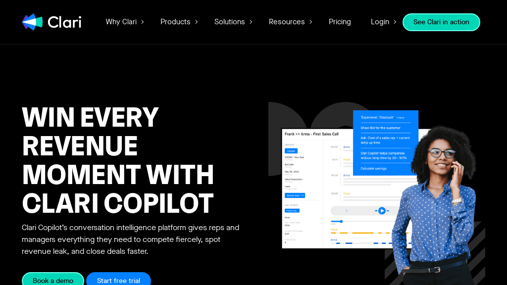 Clari Copilot | Boost Revenue with Actionable Insights | Futureen
