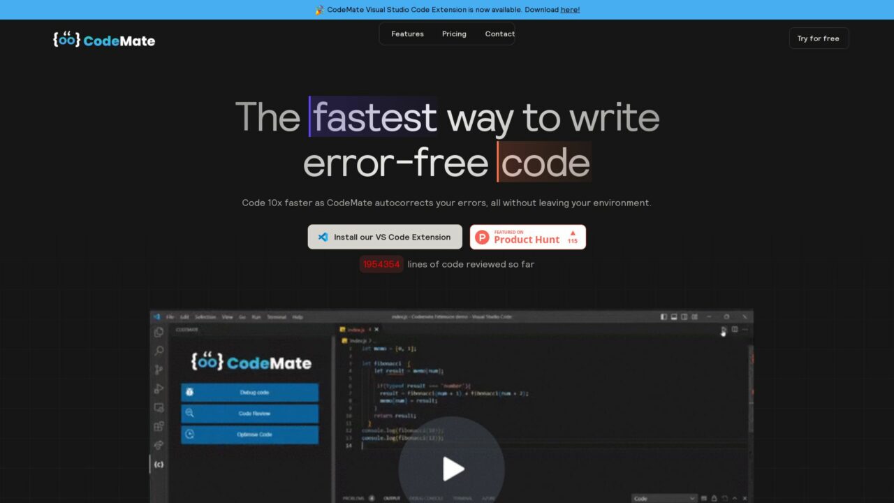 CodeMate | Code 10x Faster with Autocorrect! | Futureen