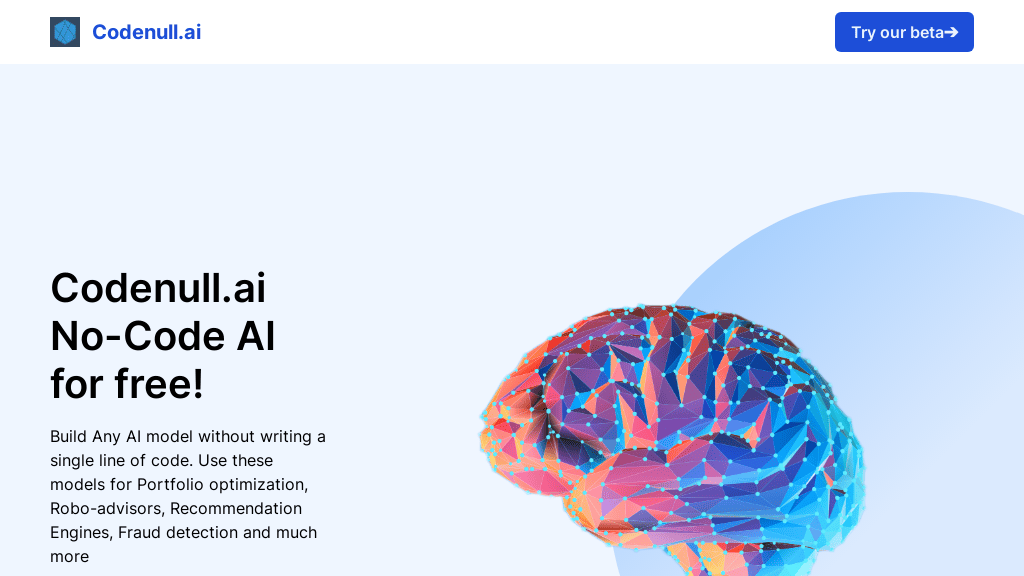 Codenull.ai | Boost Your Coding Efficiency | Futureen