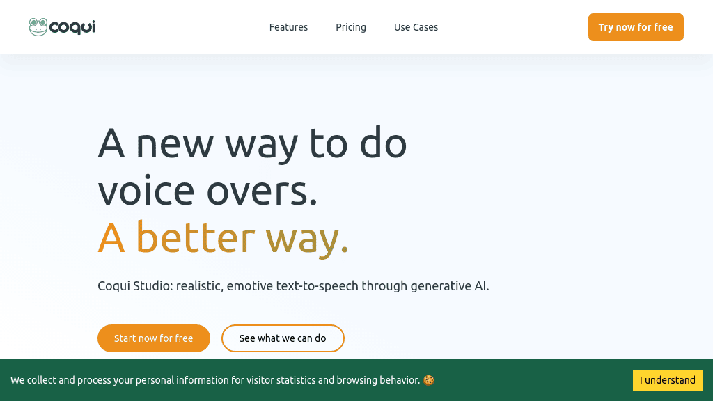 Coqui AI | Convert Text to Realistic Voices with Ease | Futureen