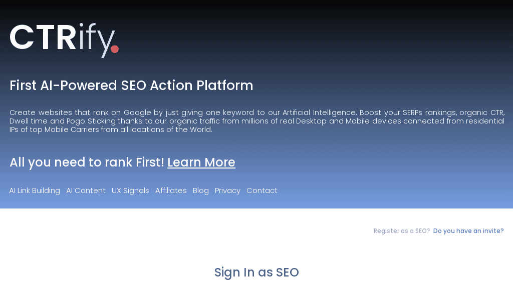CTRify 🚀 Boost Your Organic Rankings | Futureen
