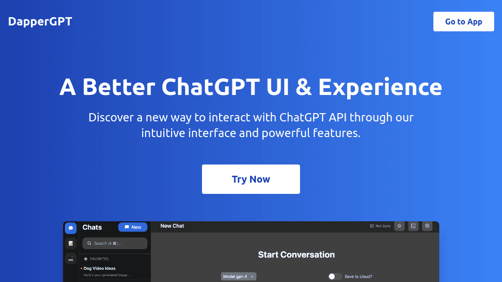 DapperGPT | Enhance Your ChatGPT Experience | Futureen