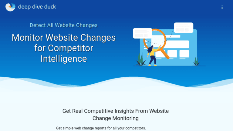 Deep Dive Duck 🦆: Monitor Competitor Changes | Futureen
