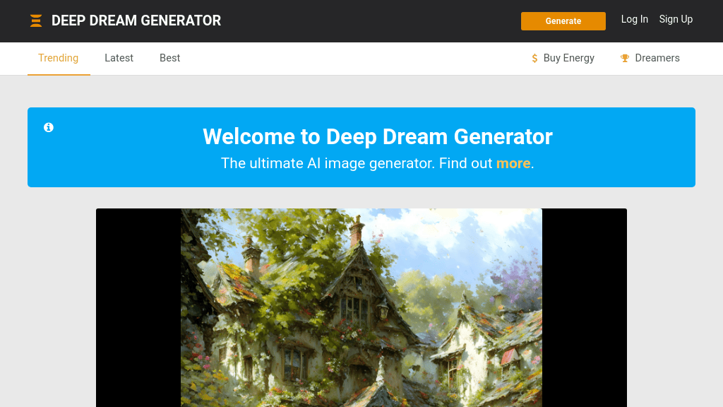 Deep Dream Generator | Create Surreal Art with AI | Futureen