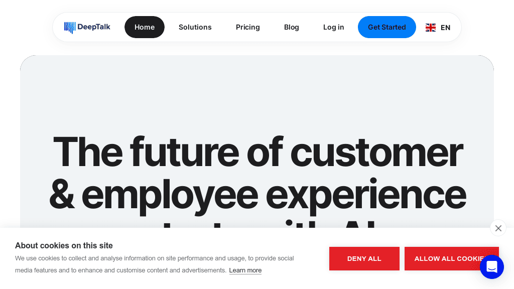 Deep Talk | Transforming Text into Business Insights | Futureen