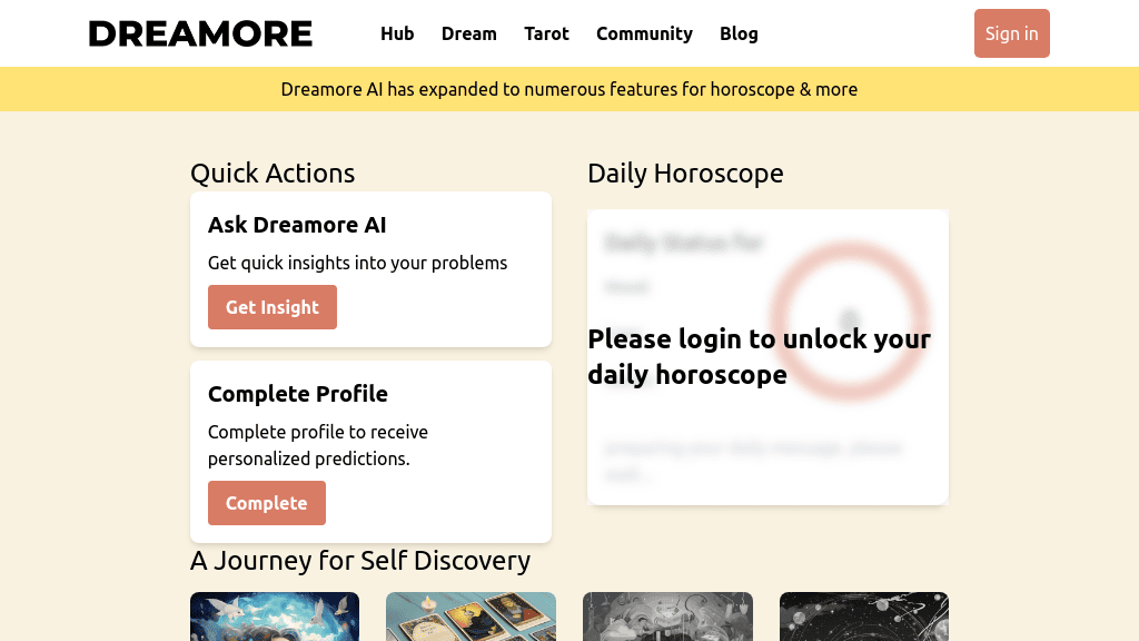 Dreamore | Understand & Visualize Dreams Instantly | Futureen