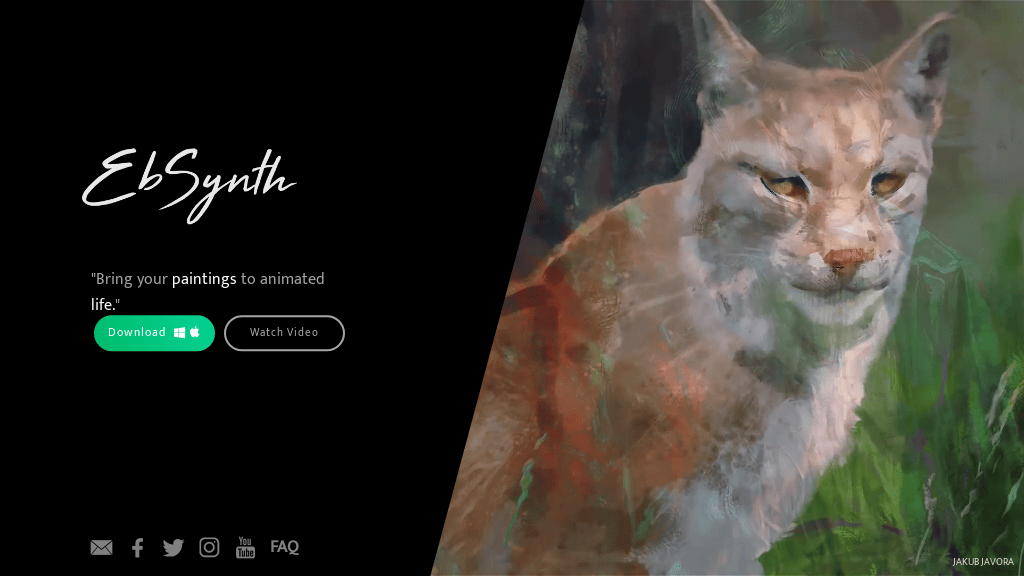 EbSynth | Transform Video Using One Frame | Futureen