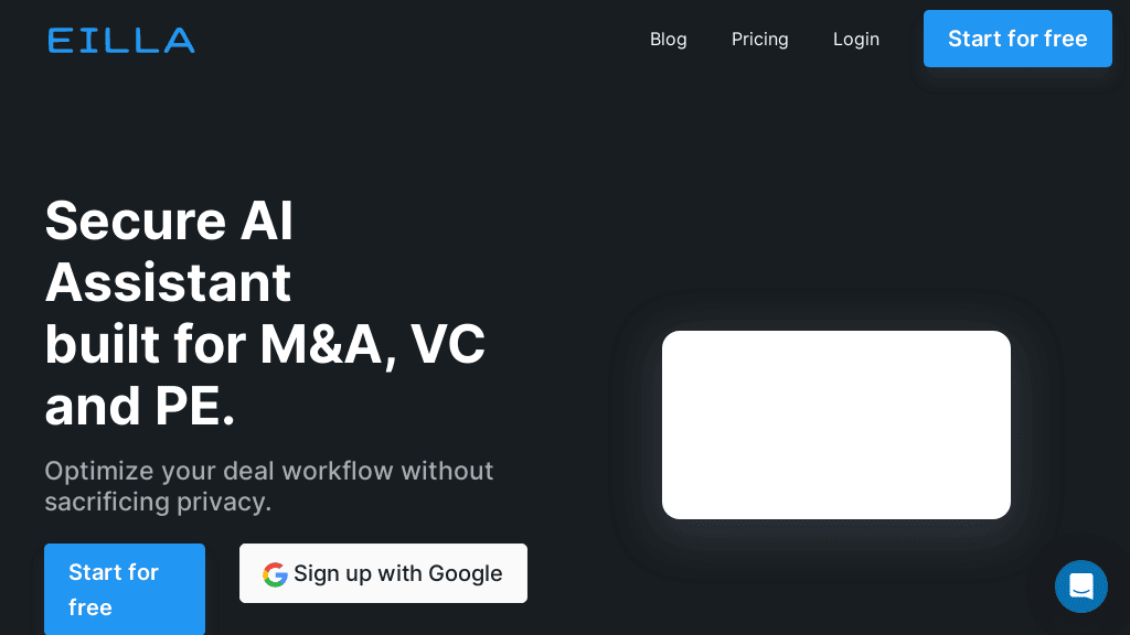 Eilla AI | Enhances Financial Decision-Making | Futureen