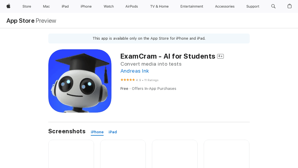 ExamCram | AI Support for Students | Futureen