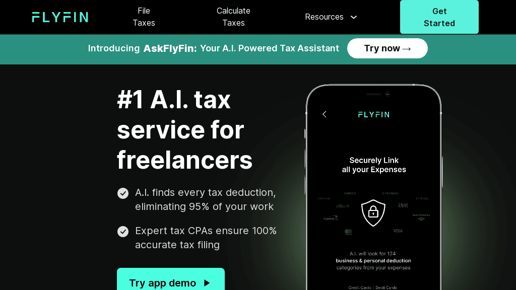 FlyFin | File Your Self-Employed Taxes Efficiently | Futureen