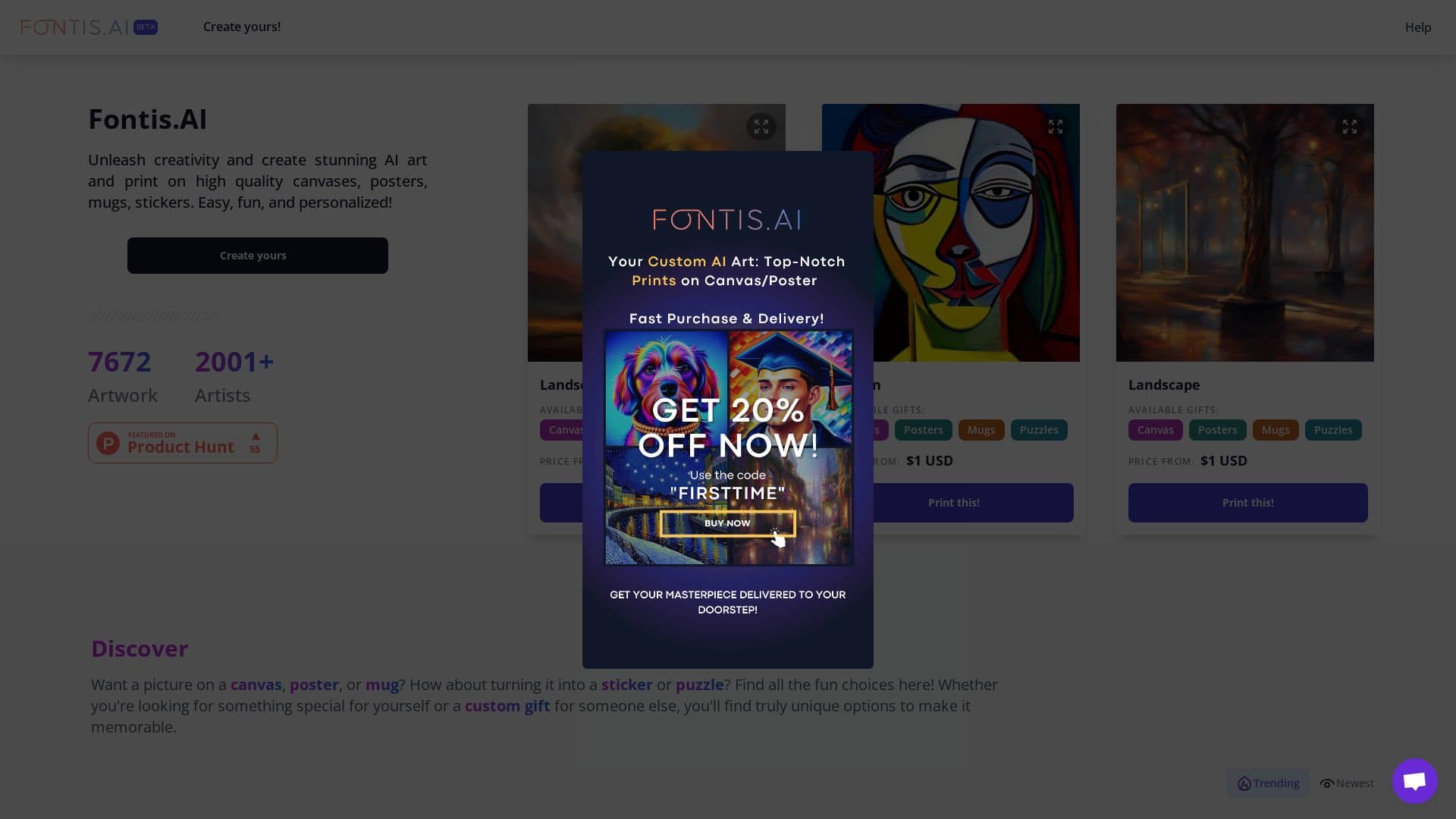 Fontis.ai | Personalize Gifts Using AI Solutions | Futureen