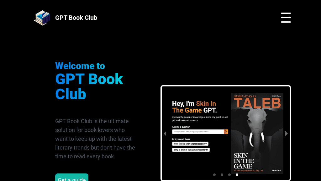 GPT Book Club | Get AI-driven book insights | Futureen