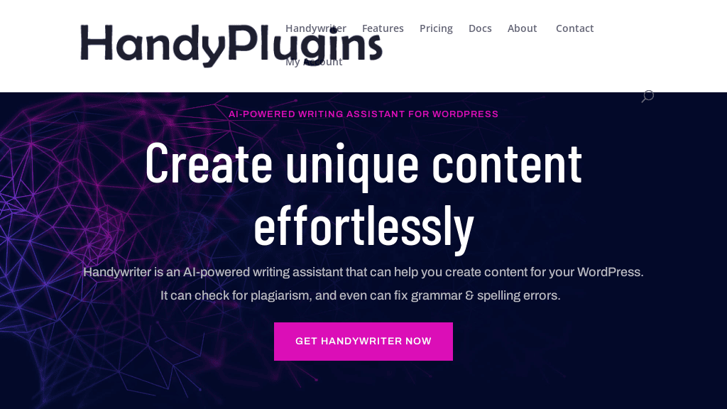 Handywriter | Create Unique Content Easily | Futureen