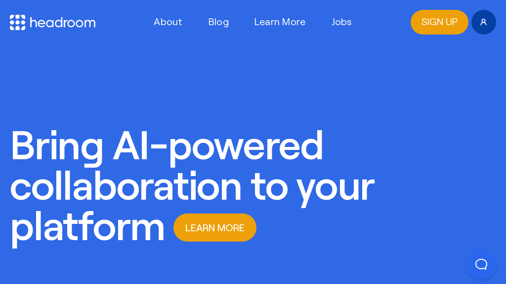 Headroom | AI-Powered Collaboration for Your Platform | Futureen