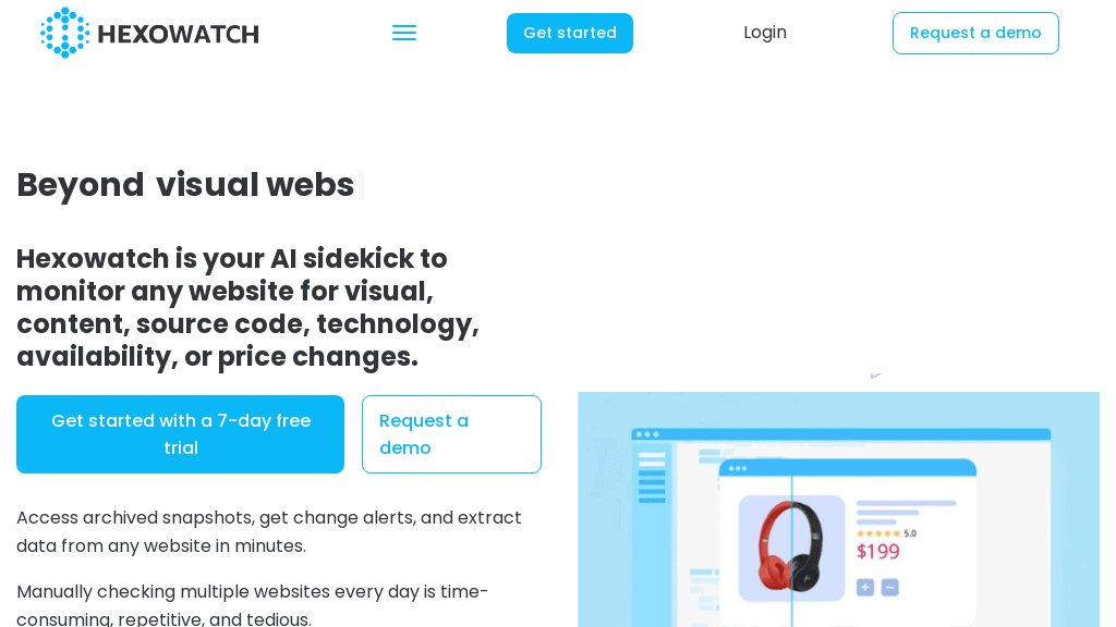 Hexowatch | Monitor and Archive Website Changes | Futureen