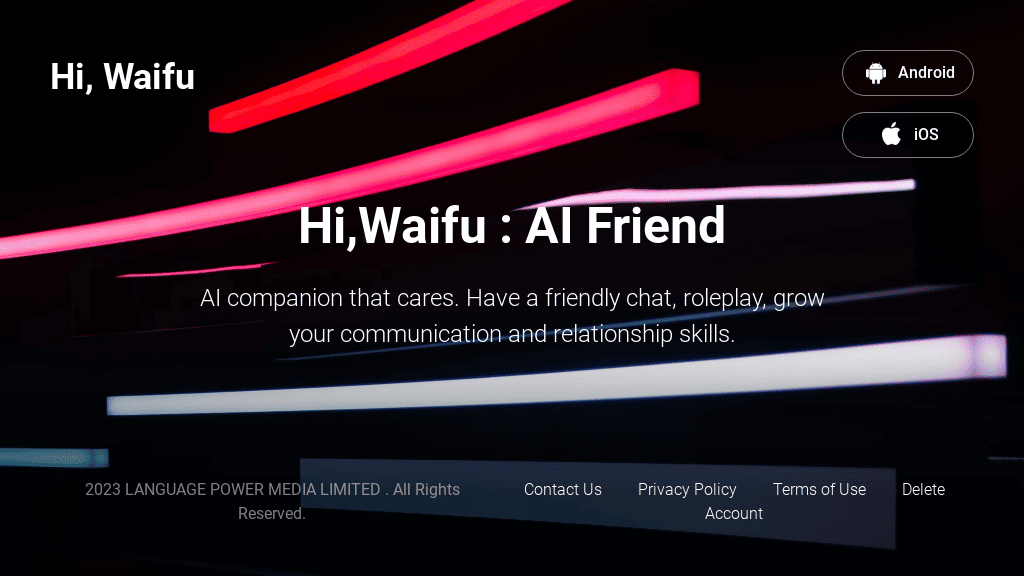 Hi, Waifu | Your AI Friend | Futureen