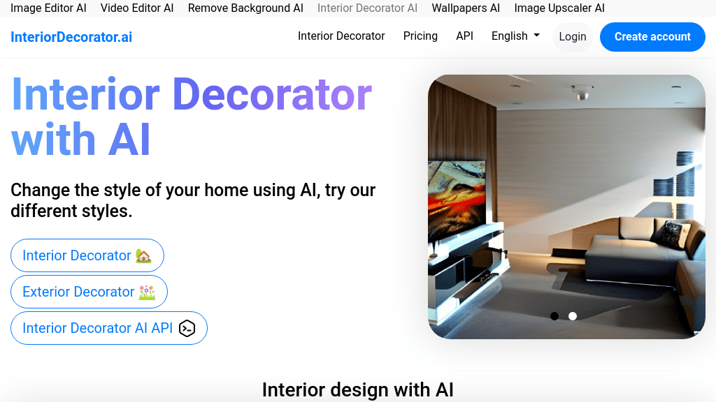InteriorDecorator.ai | AI-Powered Interior Design Ideas | Futureen