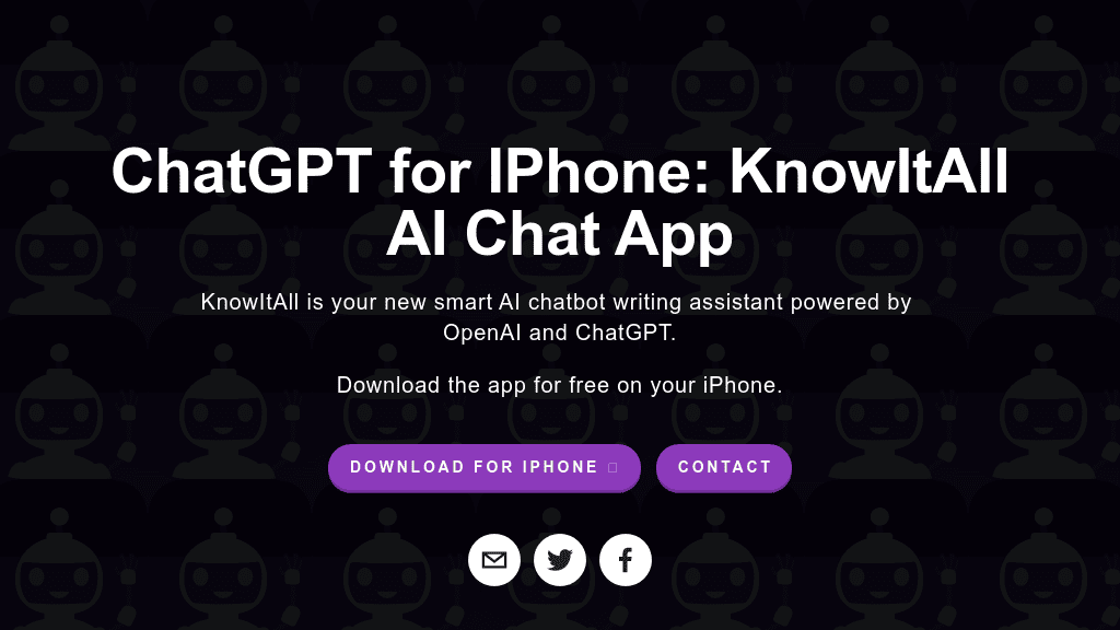 KnowItAll | Free ChatGPT App for iPhone | Futureen