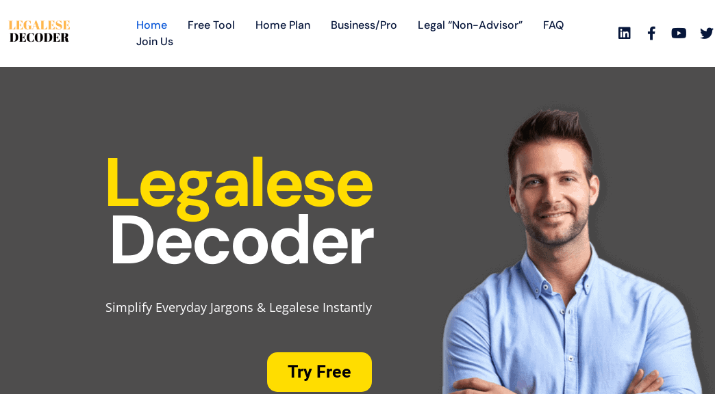 Legalese Decoder | Simplify Legal Documents Instantly | Futureen