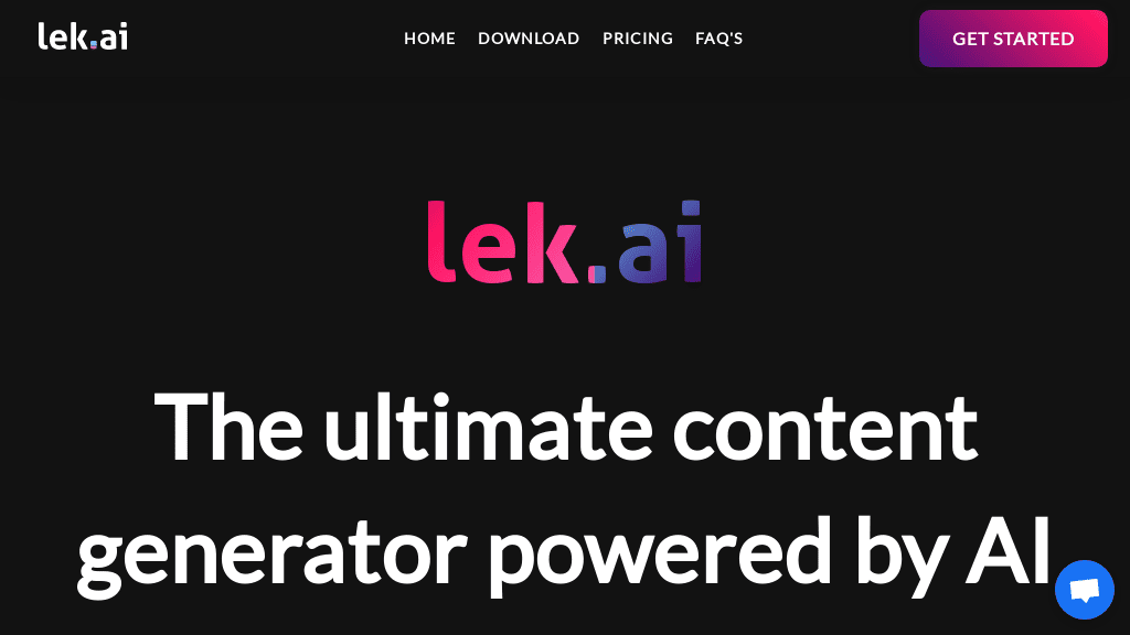 Lek.ai | Boost Your Content Creation Potential | Futureen