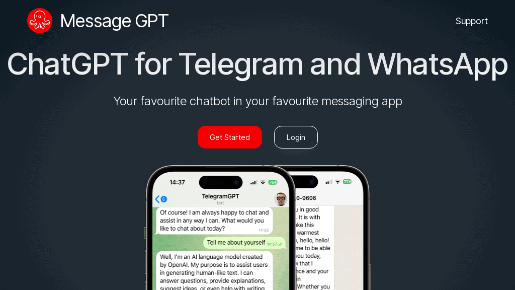 MessageGPT | Your favorite chatbot in Messenger | Futureen