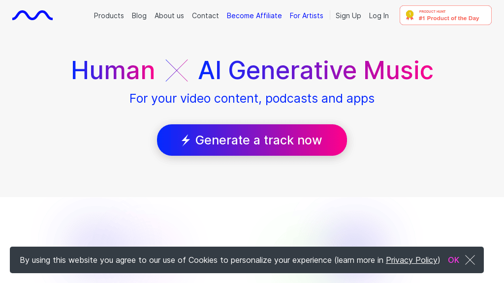 Mubert | Music Generator Powered by AI | Futureen