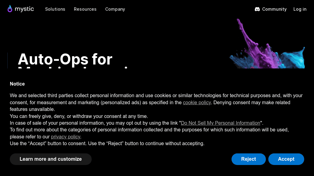 Mystic AI | Auto-ops for Machine Learning | Futureen