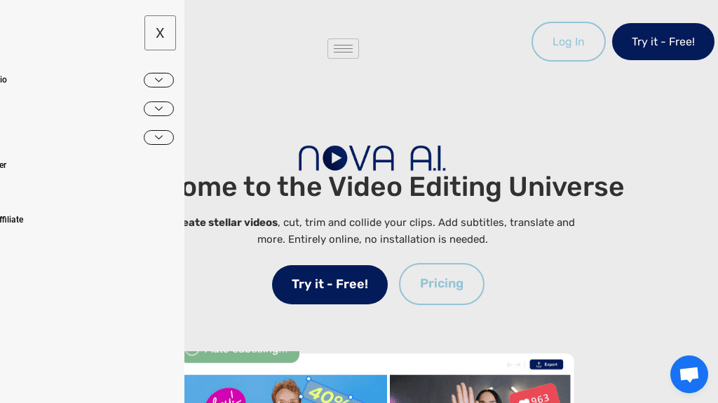 Nova A.I. | Video Editing Made Easy | Futureen