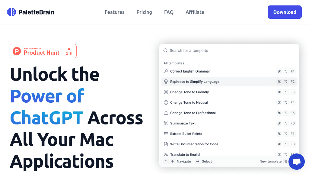 PaletteBrain | Supercharge Your Mac Applications | Futureen