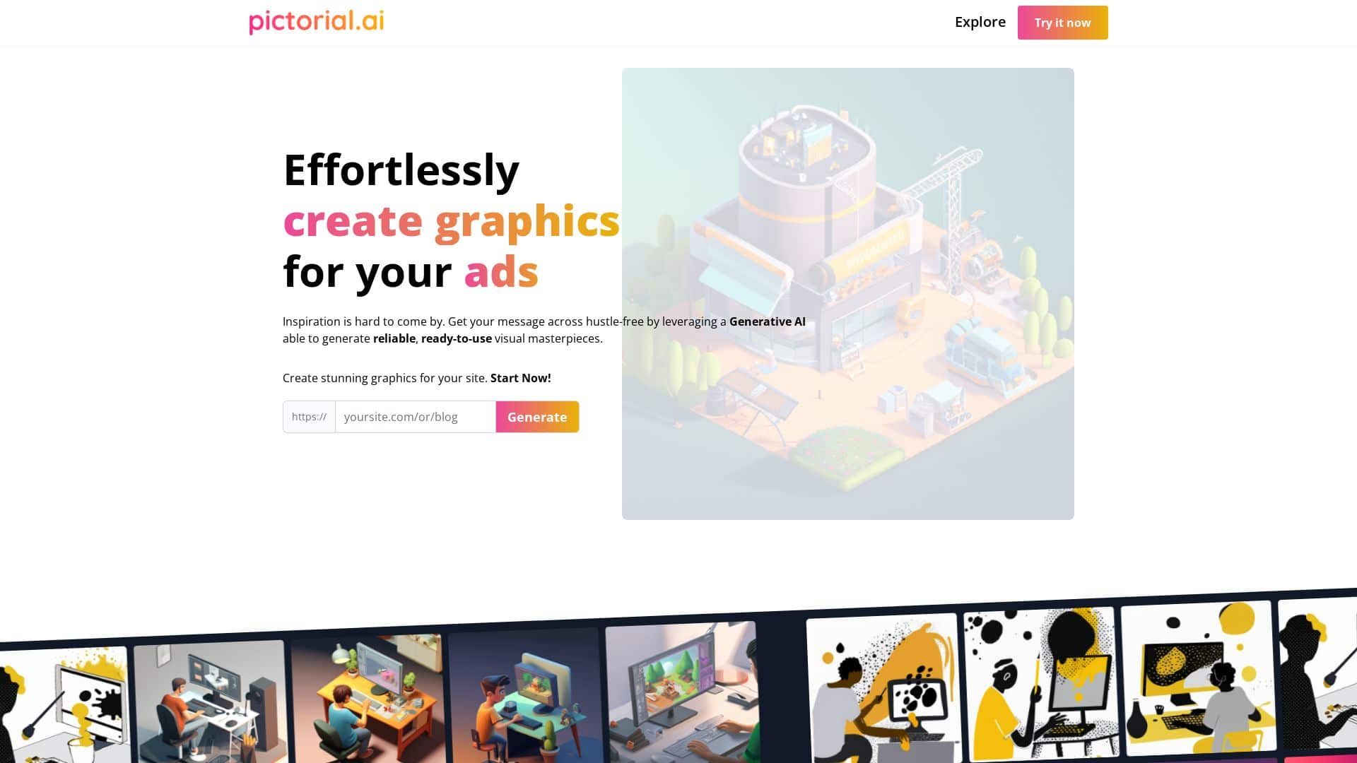 Pictorial | Create Graphics in Seconds | Futureen