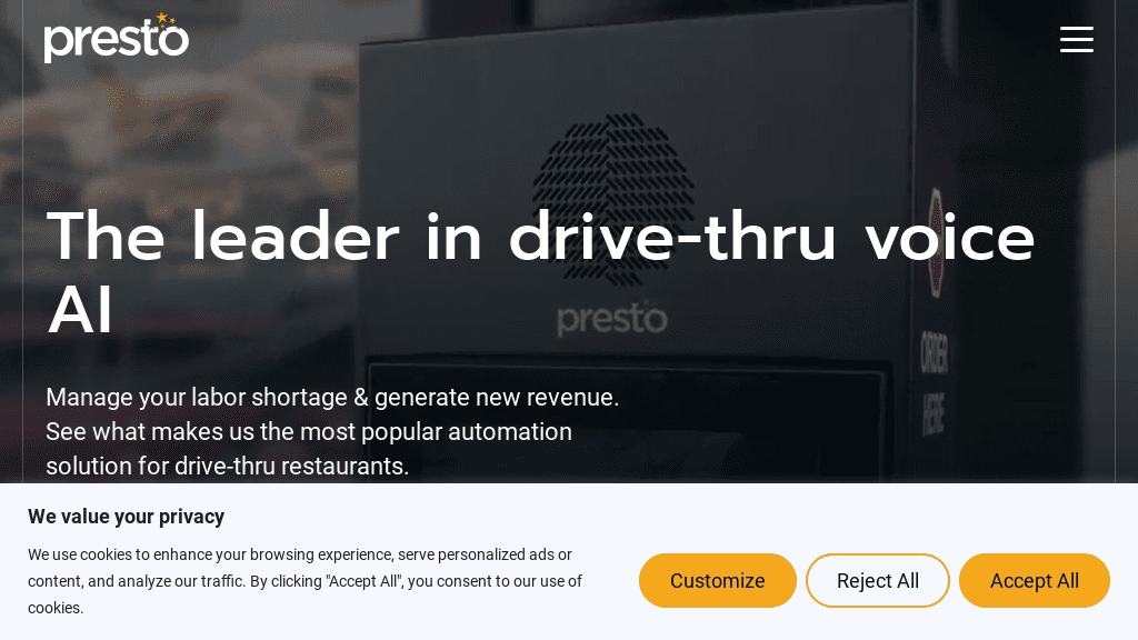 Presto | Transforms Drive-Thru Automation | Futureen