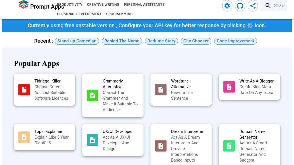 Prompt Apps | Boost Your Productivity | Futureen