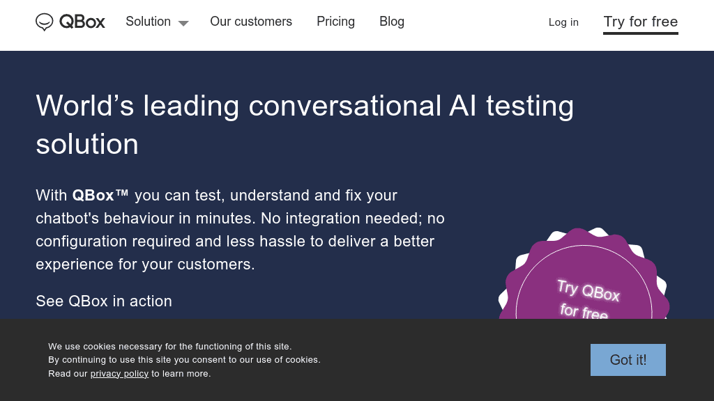 QBox | Leading Conversational AI Testing Solution | Futureen