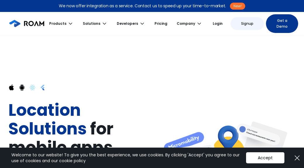 Roam.ai | Location Solutions for Various Industries | Futureen
