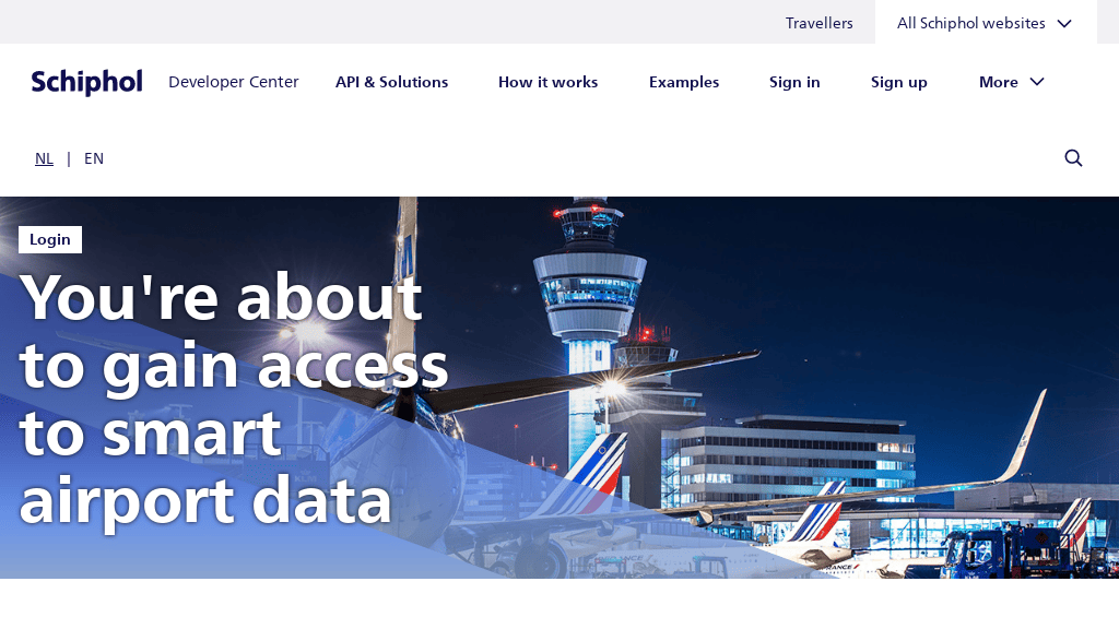 Schiphol Developer Portal | Your Guide to the Platform | Futureen