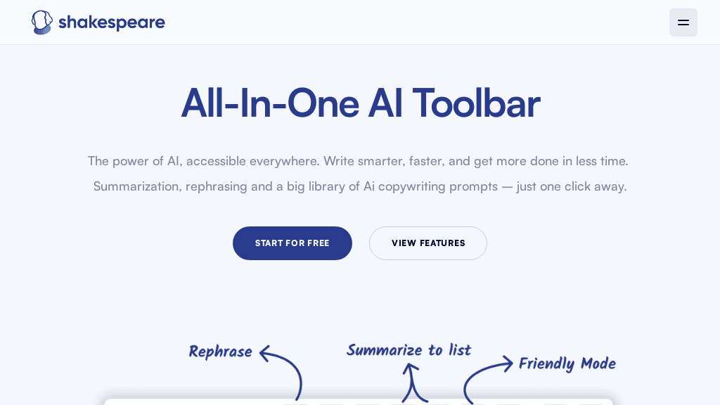 Shakespeare Ai | Write smarter and faster with AI tools | Futureen