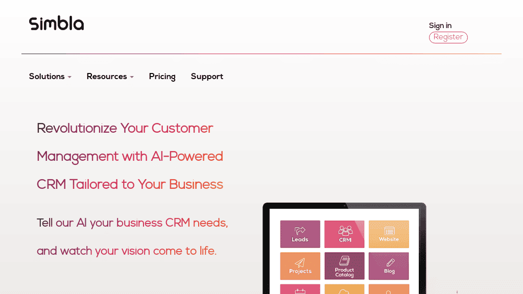 Simbla CRM | Start Working Without Implementation | Futureen