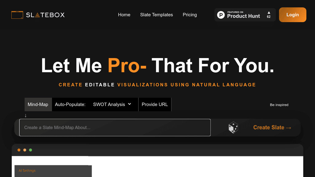 Slatebox | Create Editable Visualizations Easily | Futureen