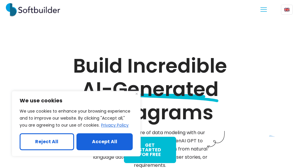 Softbuilder | AI ER Diagram Creation | Futureen