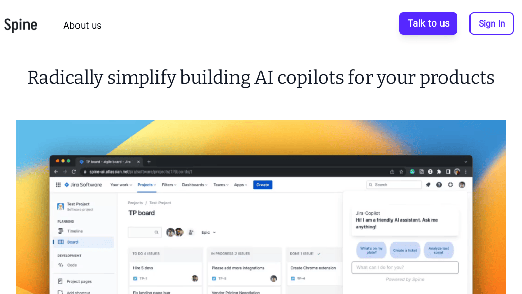 Spine | AI Copilots Made Easy | Futureen