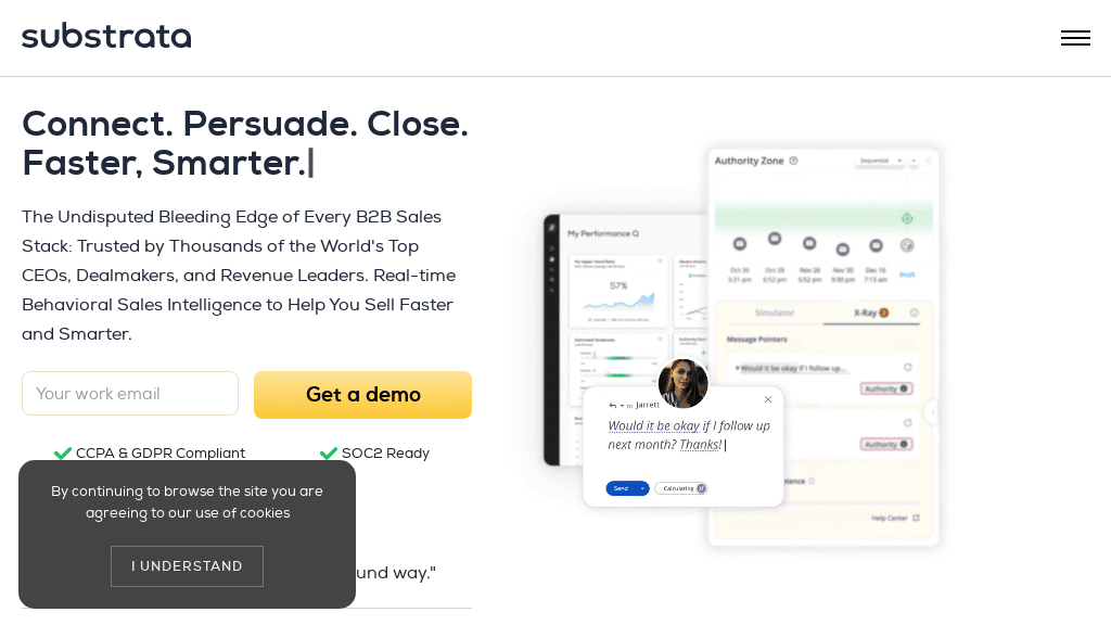 Substrata.me | AI Sales Coaching Made Simple | Futureen