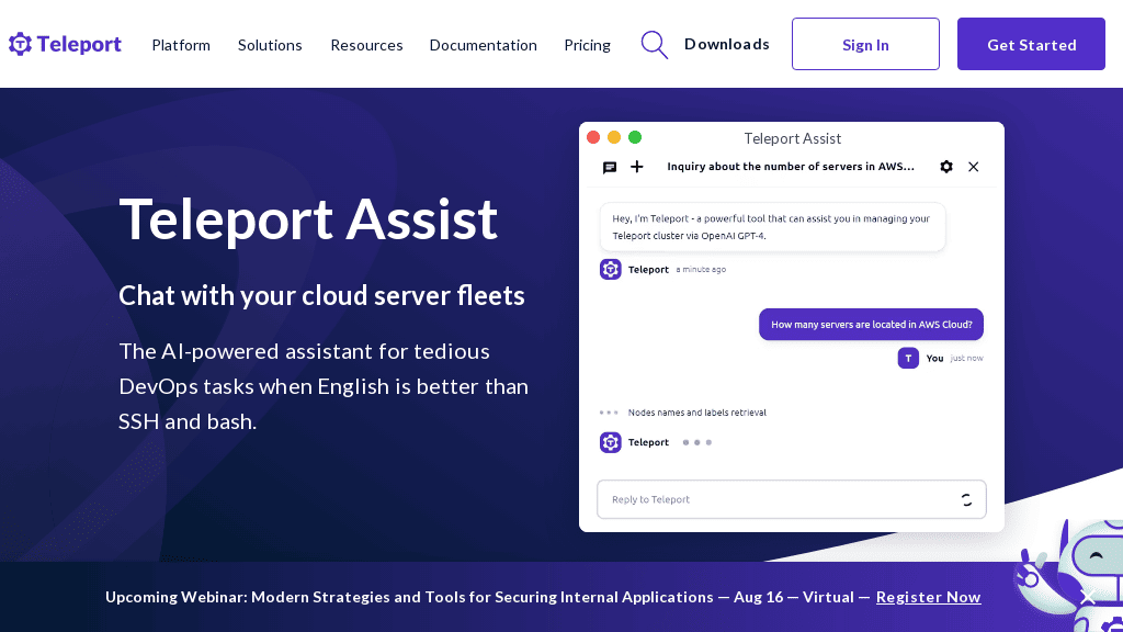 Teleport Assist | Streamline DevOps Using AI | Futureen
