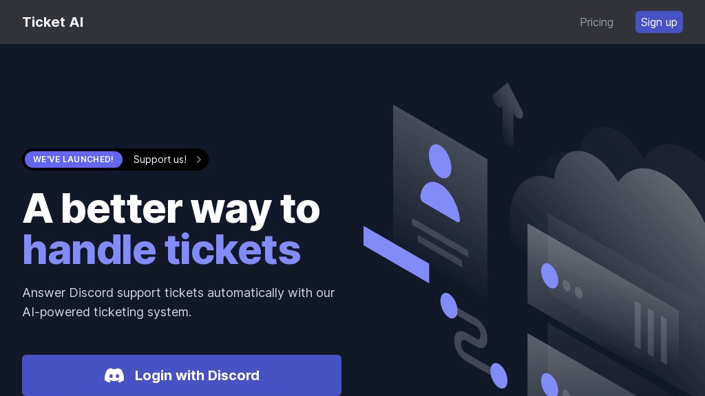 Ticket AI | Automate Discord ticket creation | Futureen