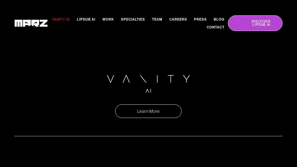 Vanity AI | Simplifying Hollywood VFX | Futureen